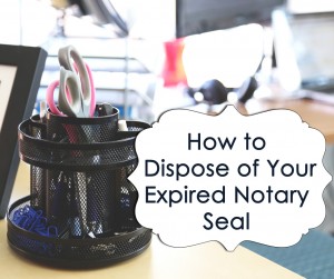 Florida What to Do With Your Notary Stamp When Your Commission Expires