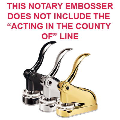Michigan Notary Embossers